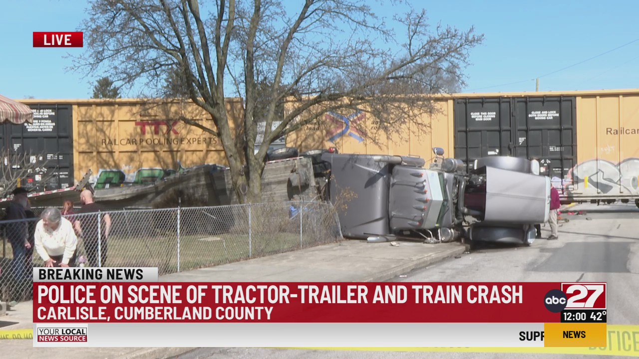 Carlisle Police investigating crash involving tractor trailer and train ...