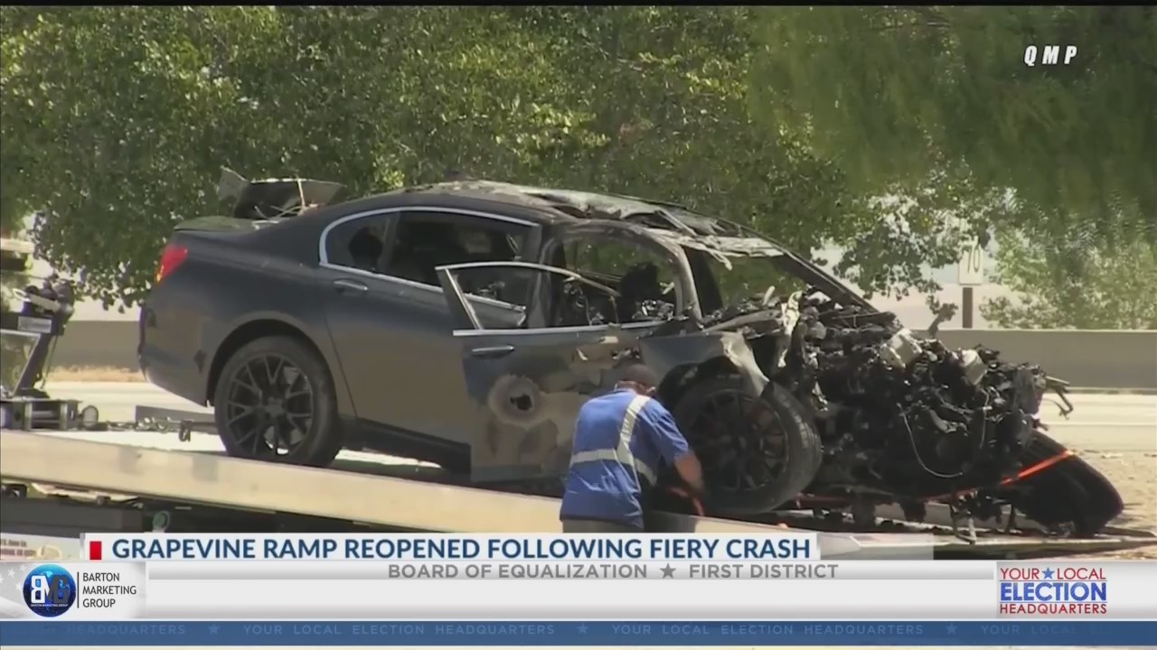 Woman injured in crash that closed Grapevine Wednesday morning – KGET ...