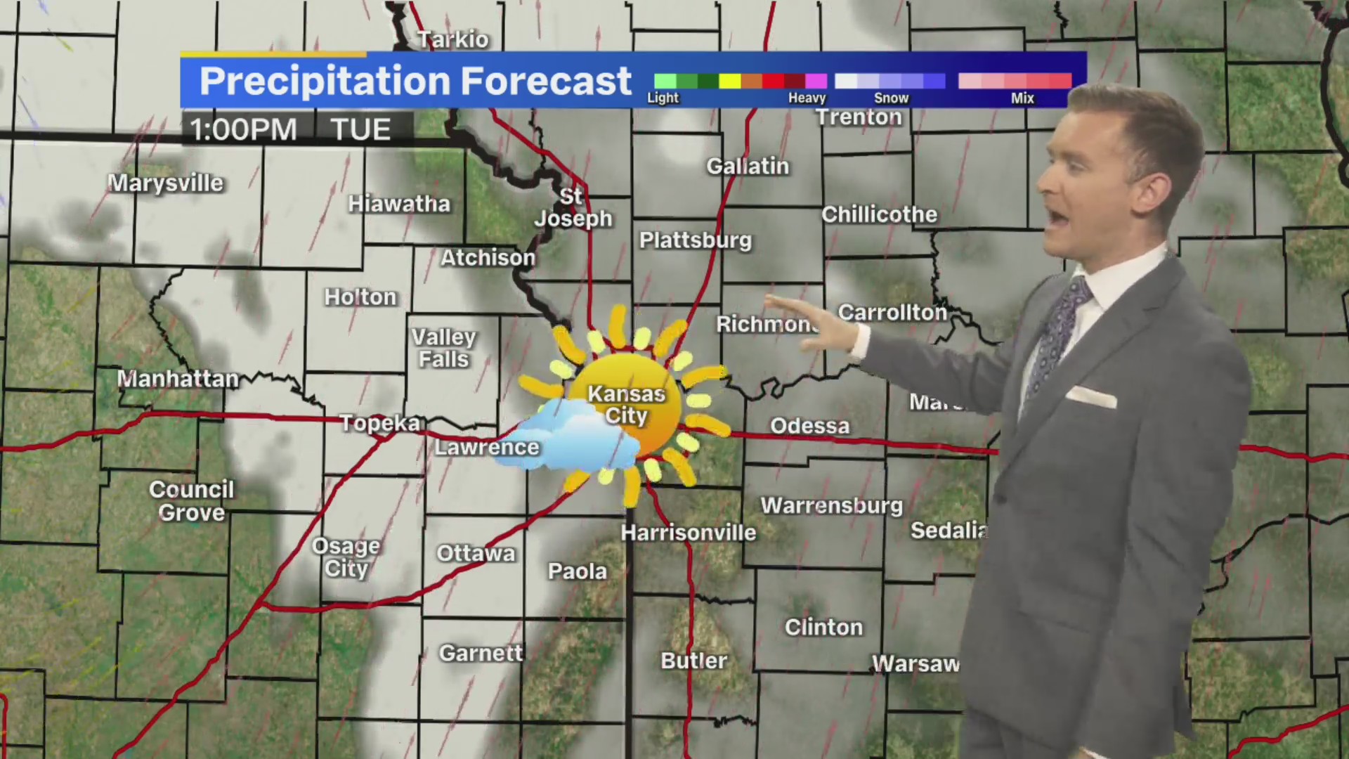 Monday evening forecast – FOX 4 Kansas City WDAF-TV | News, Weather, Sports