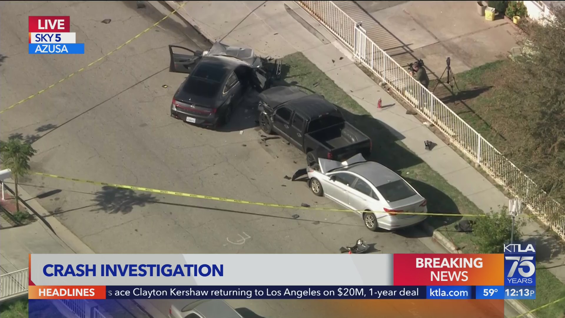 Police Investigate Report Of Shooting In Azusa Neighborhood Ktla
