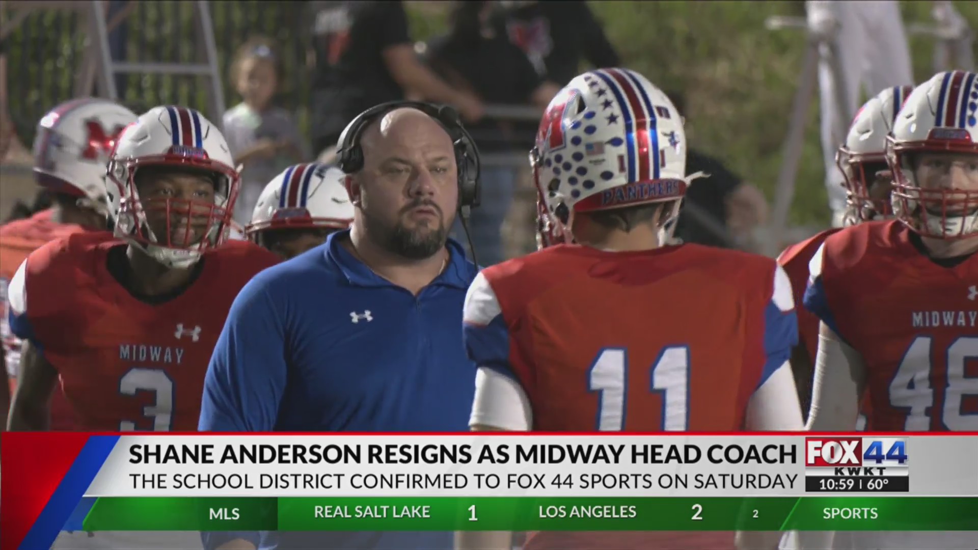 Shane Anderson resigns as Midway Head Football Coach – KWKT – FOX 44