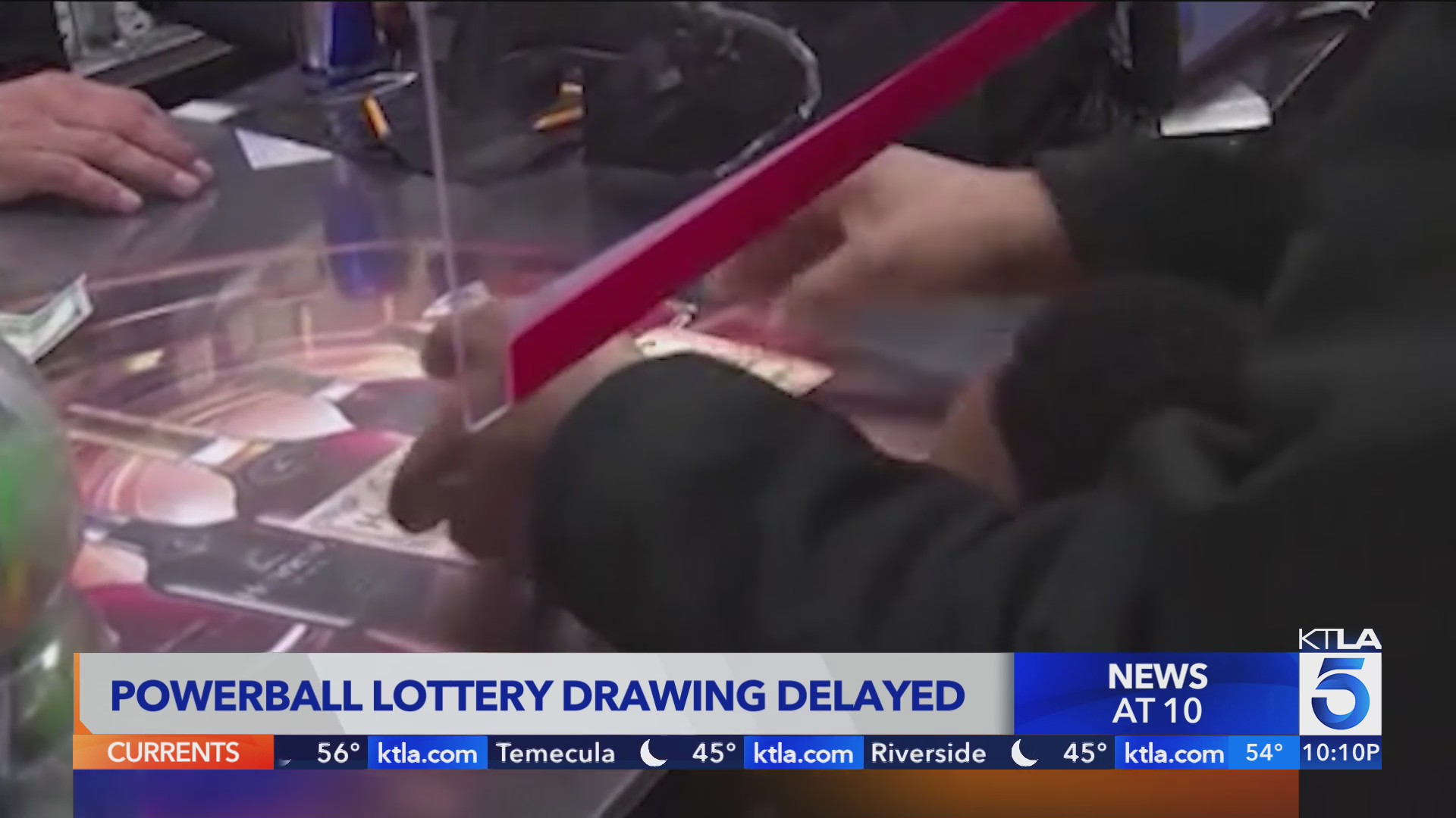 Powerball draw for $1.3 billion jackpot delayed – KTLA