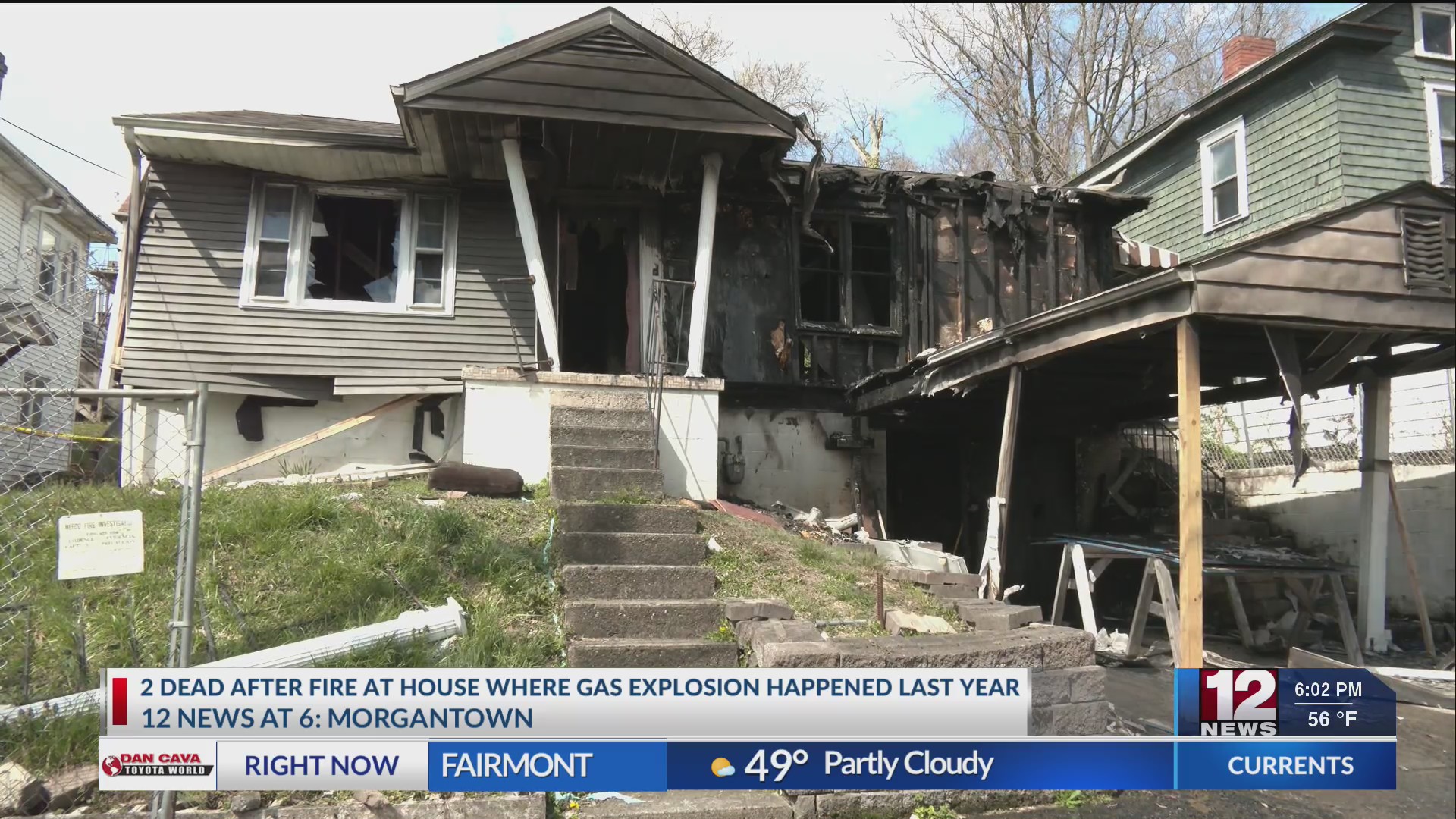 2 dead after fire at Morgantown house where gas explosion happened last ...