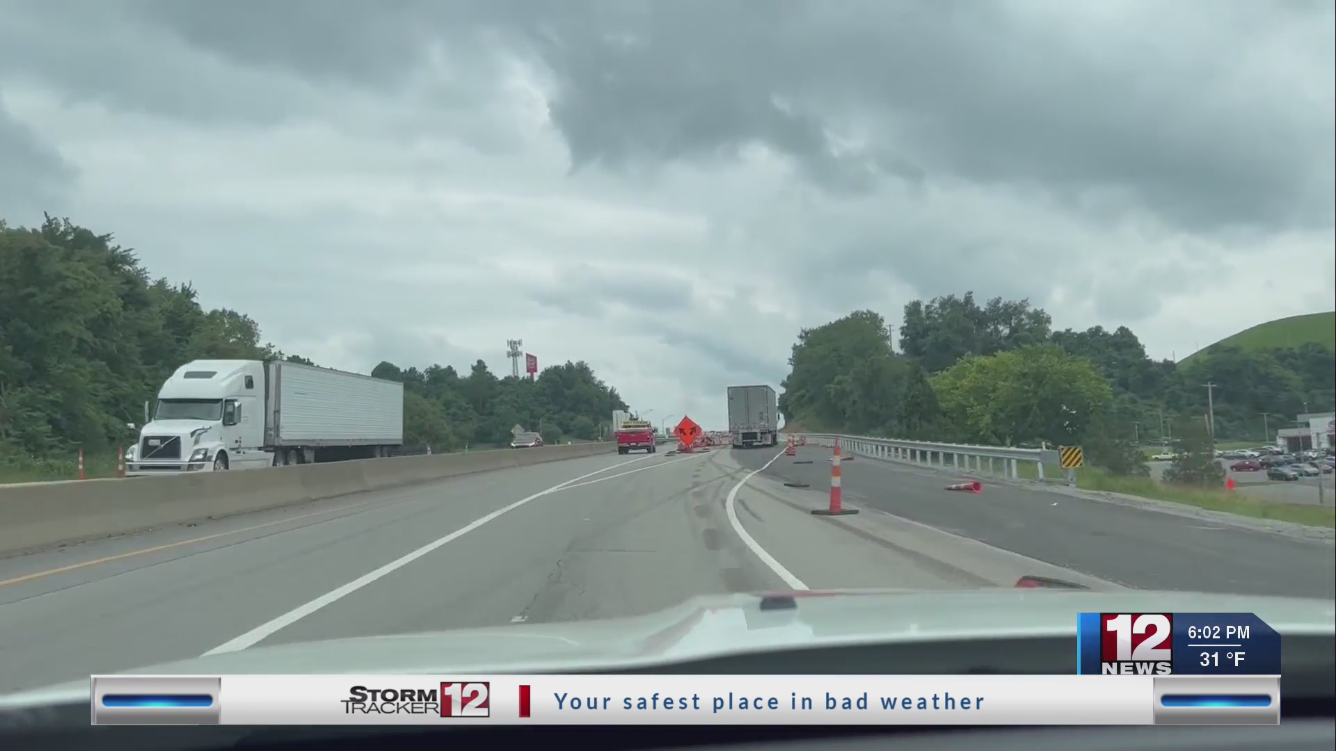 WVDOT on I-79 road work – WBOY.com