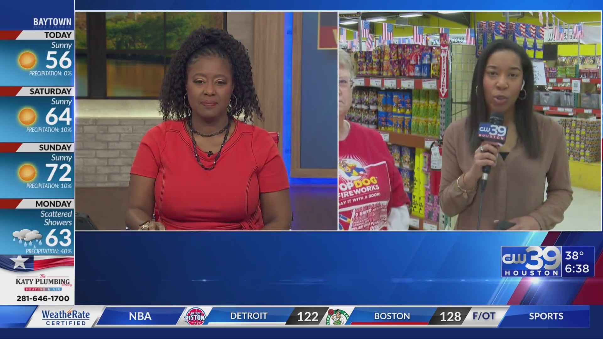 Kara Willis talks with retailers encouraging firework safety ahead of ...
