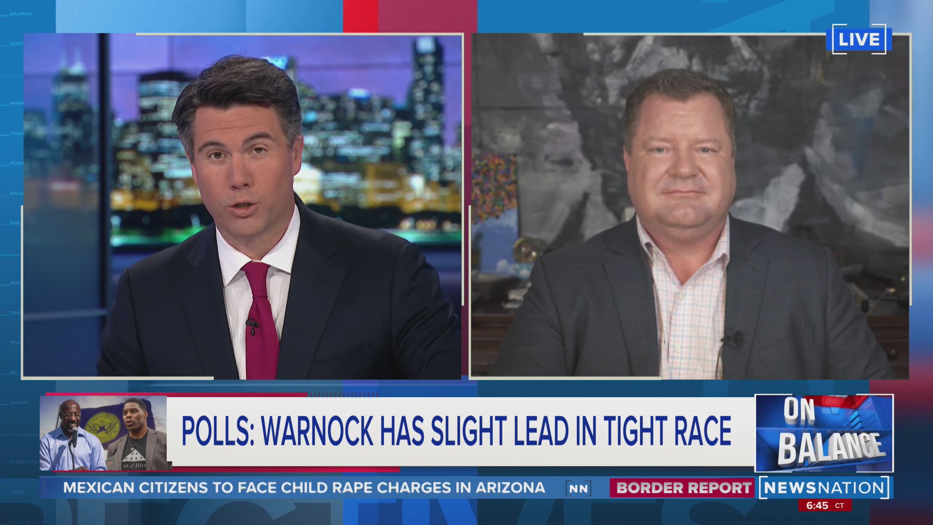 What to expect in Warnock v. Walker debate | On Balance – NewsNation