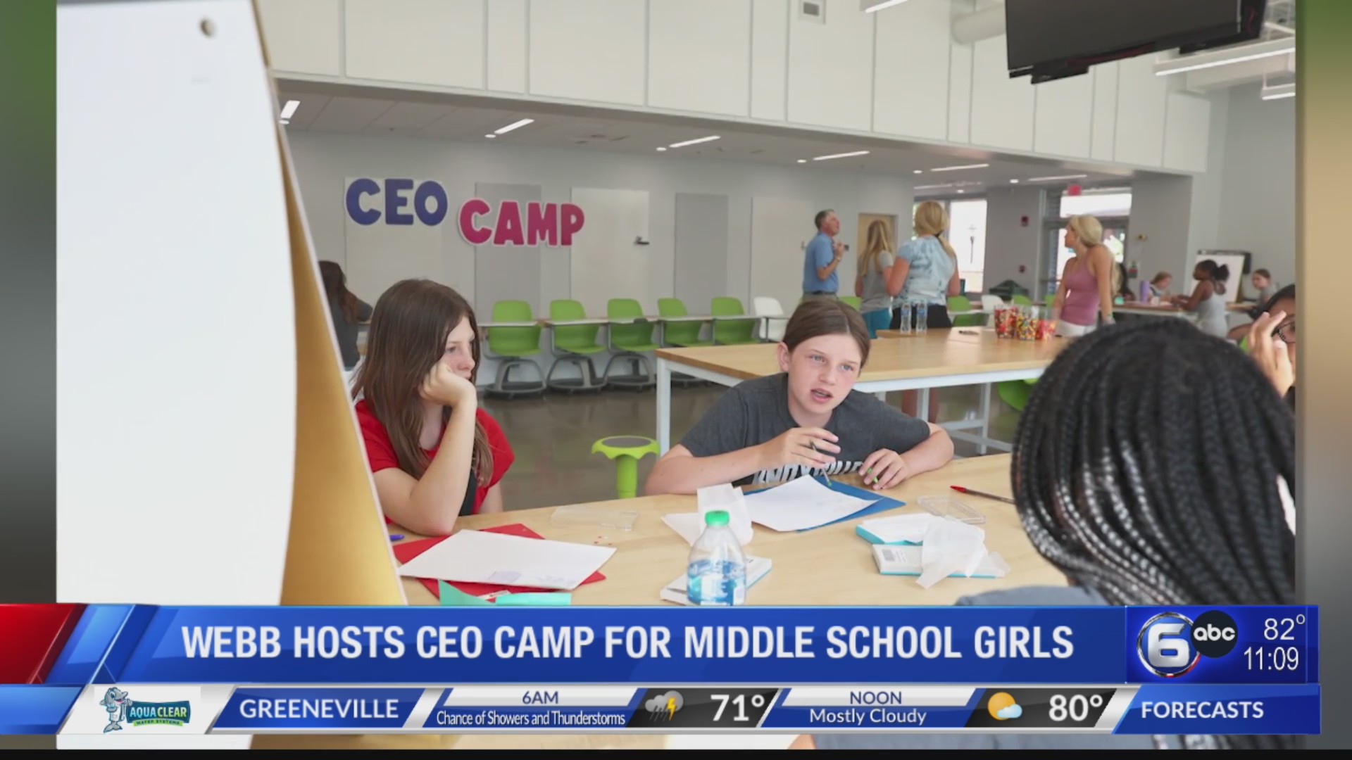 Webb Hosts CEO Camp for Middle School Girls – WATE 6 On Your Side