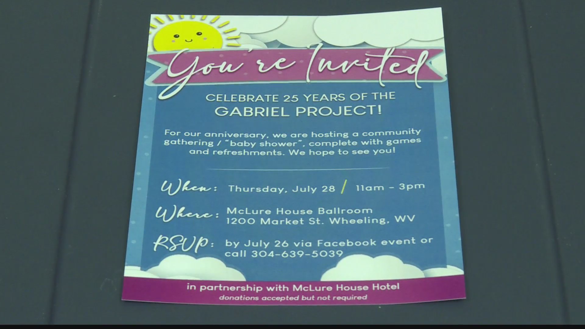 Gabriel Project to celebrate 25 years – WTRF