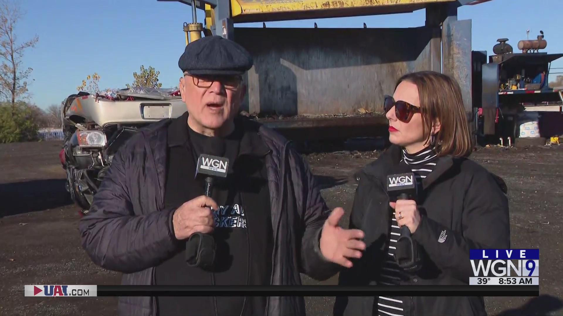 Around Town – Victory Auto Wreckers – WGN-TV