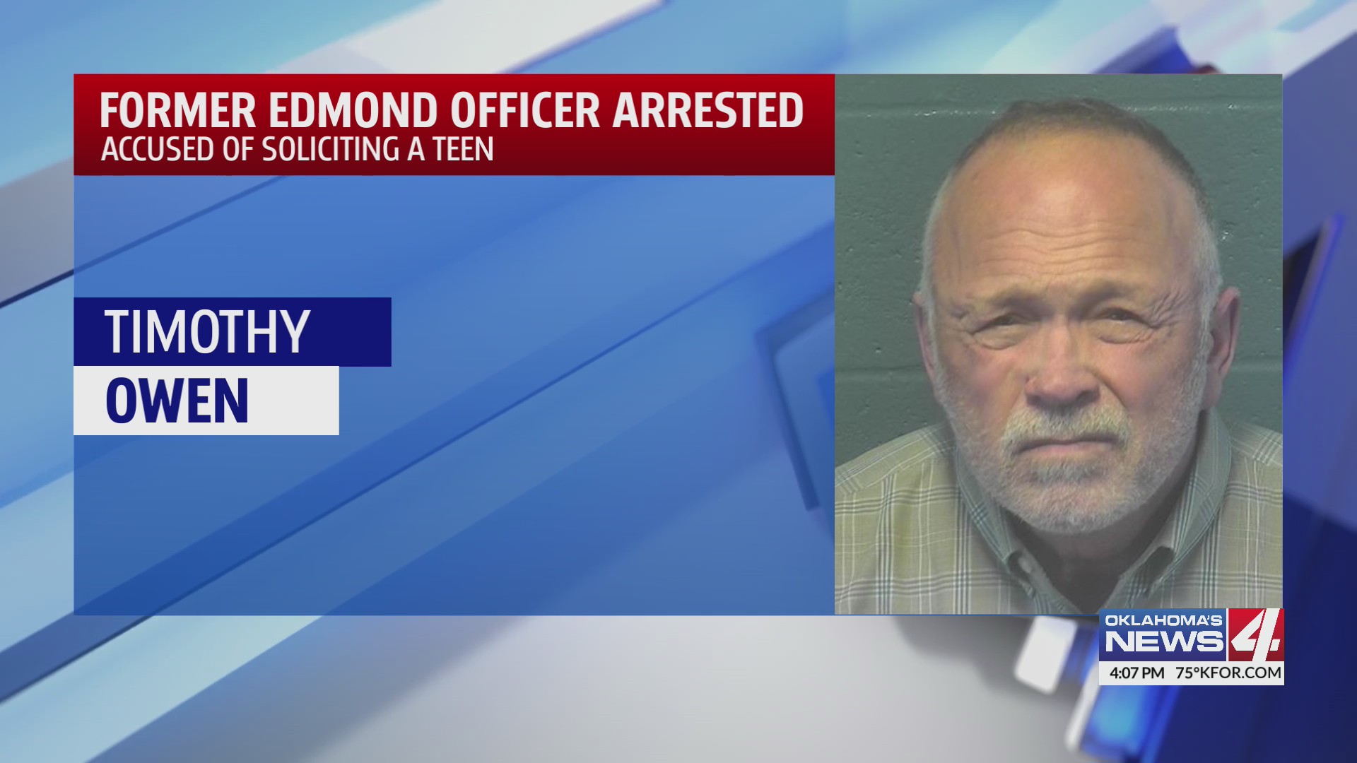 Fmr. Edmond police officer arrested, accused of soliciting a teen ...