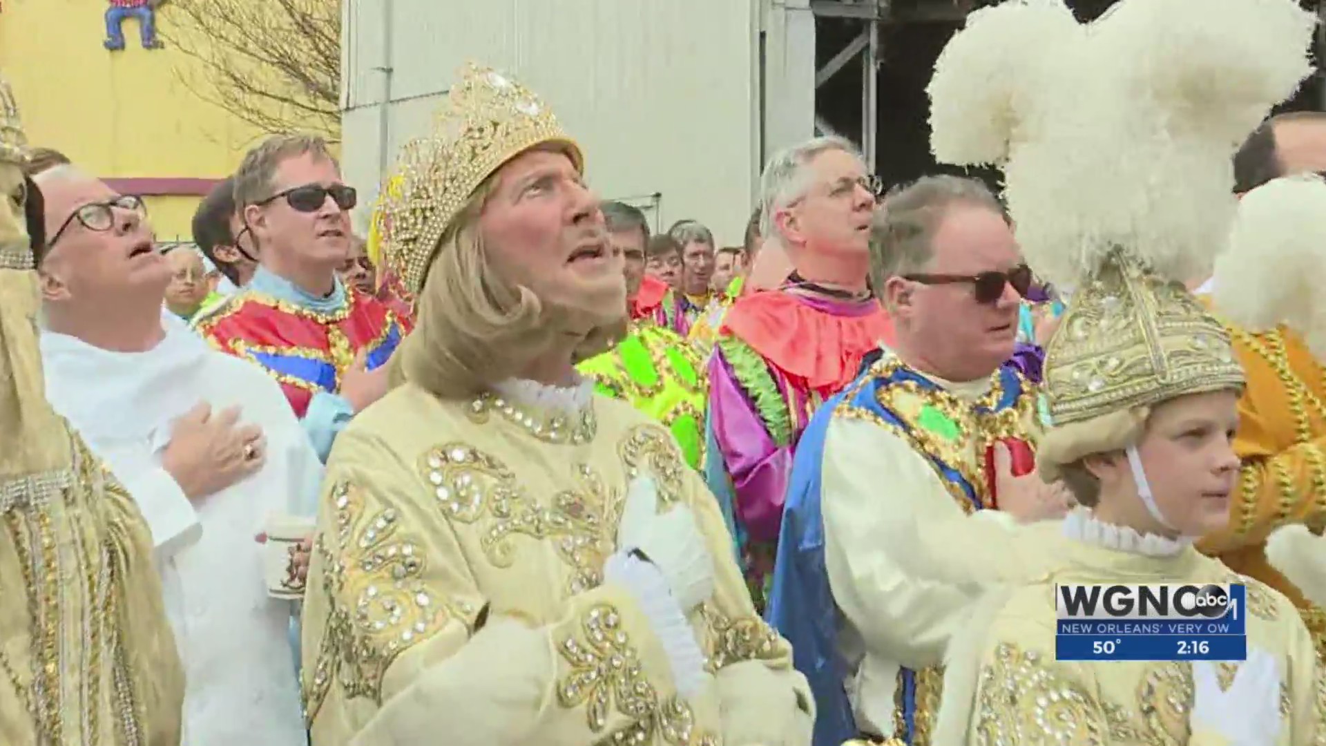 Exclusive: Behind the scenes of Rex Flag raising – WGNO