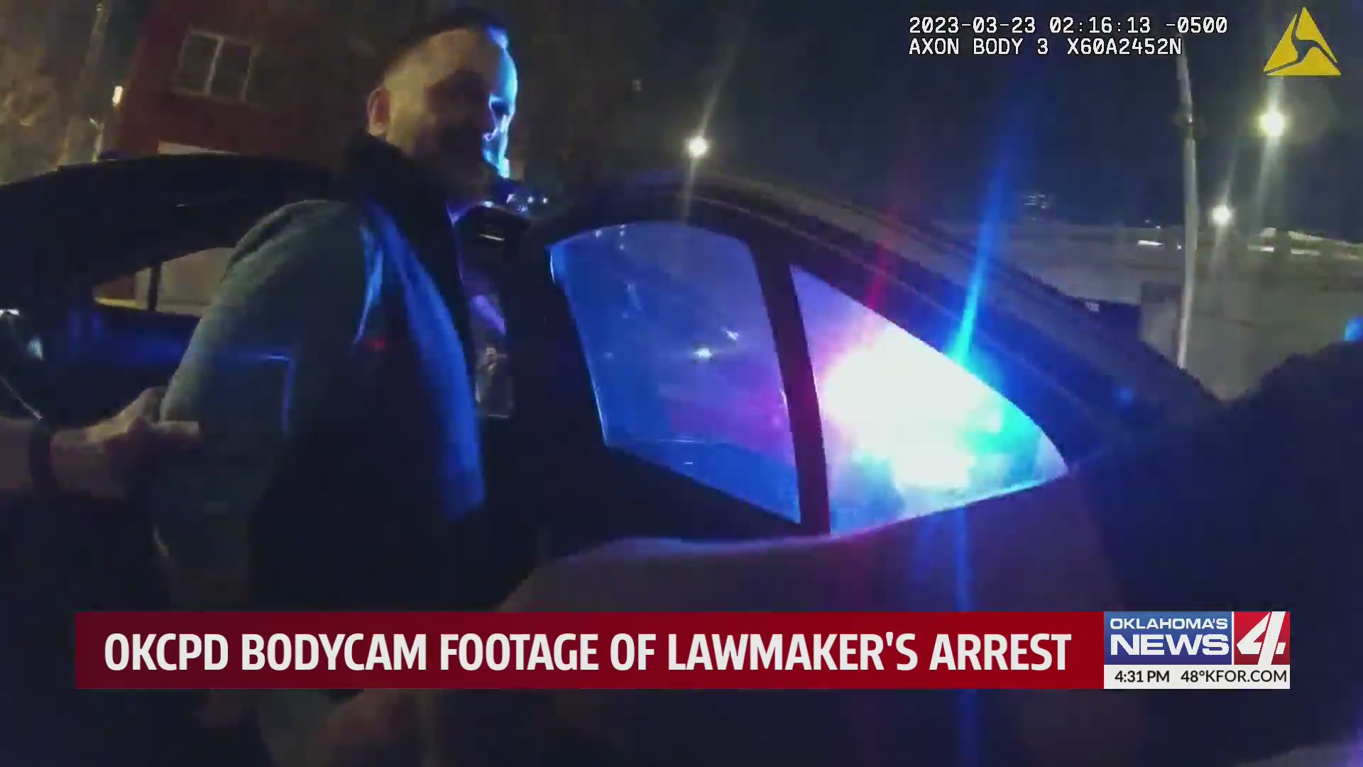 OKCPD bodycam footage of lawmaker’s arrest – KFOR.com Oklahoma City