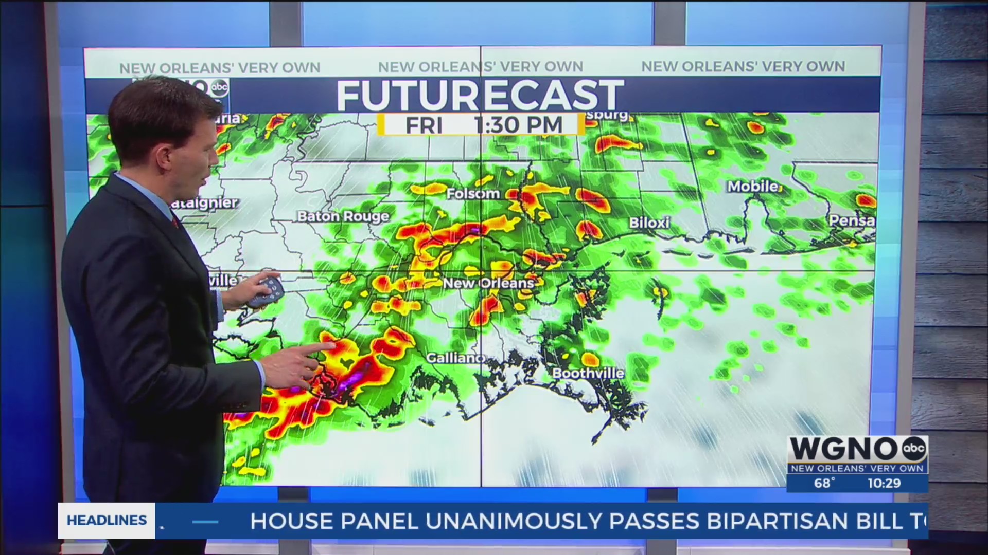 Stormy Friday then a cooler weekend – WGNO