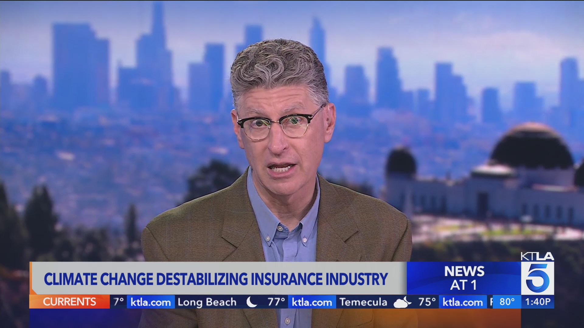 Climate change means higher insurance premiums – KTLA