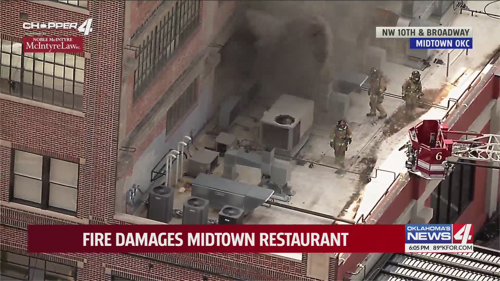 Fire damages Midtown restaurant – KFOR.com Oklahoma City