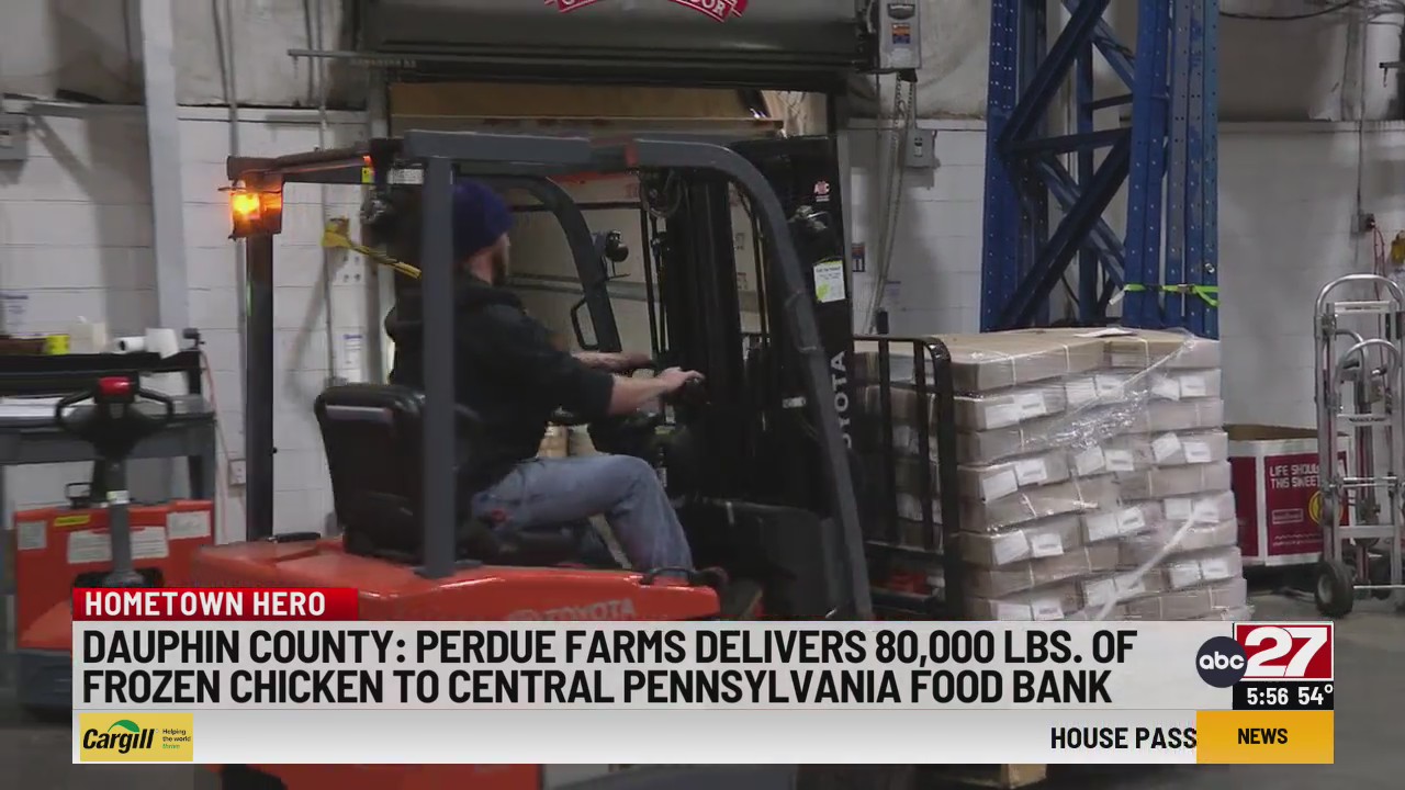 Perdue Farms delivers 80,000 pounds of chicken to Central Pennsylvania ...