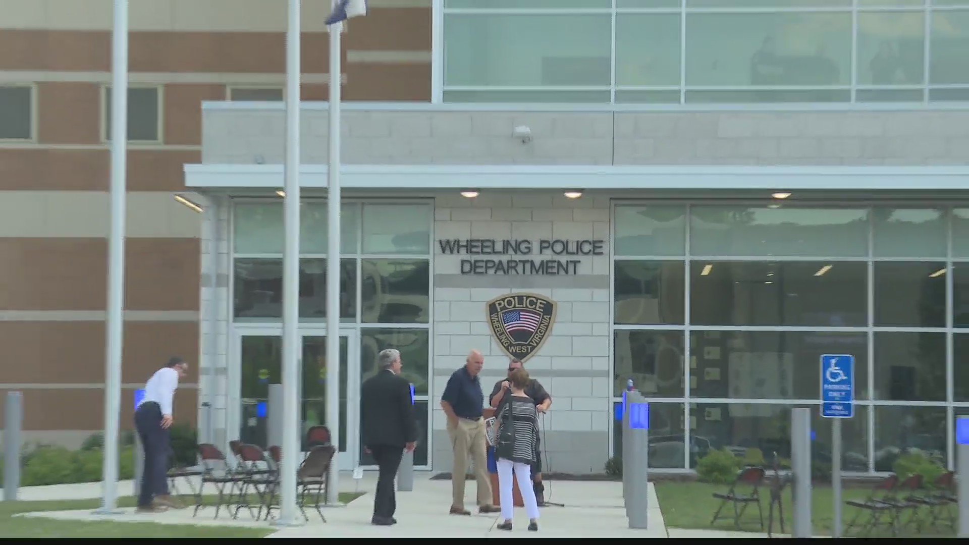 Ceremonial Ribbon Cutting Held Wednesday at New Wheeling Police ...