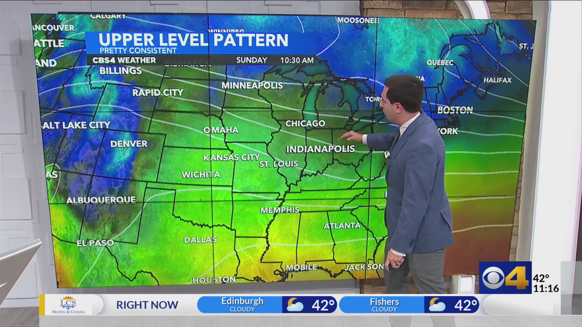 Milder air on the way with continued sunshine – WTTV CBS4Indy