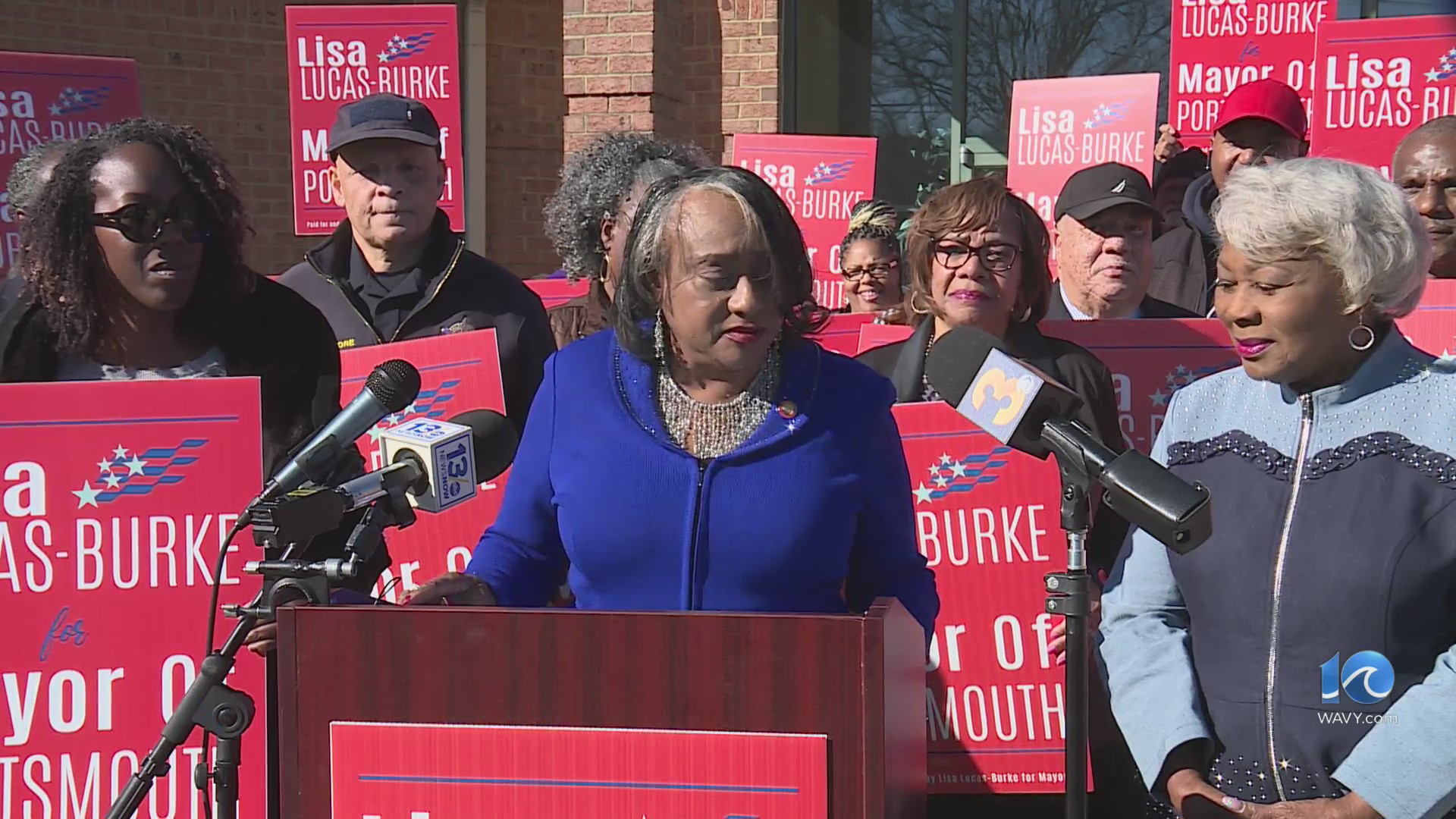 Lisa Lucas-Burke announces candidacy for Portsmouth Mayor – WAVY.com