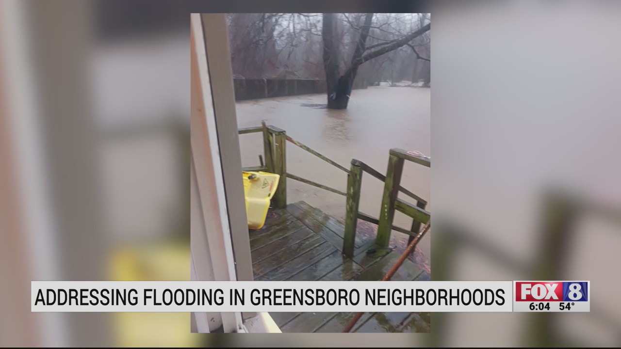 Officials address flooding in Greensboro neighborhoods – FOX8 WGHP