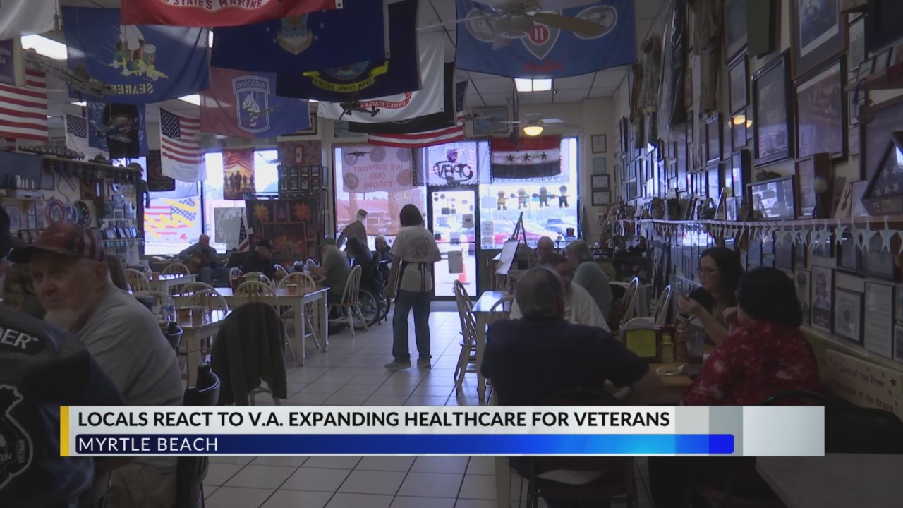 Myrtle Beach veteran reacts to VA health care expansion – WBTW