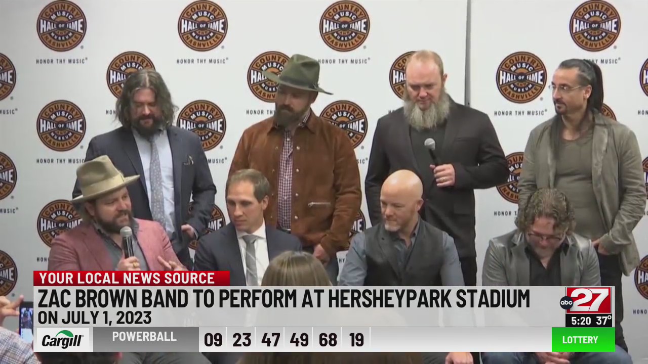 Zac Brown Band bringing 2023 tour to Hershey – ABC27