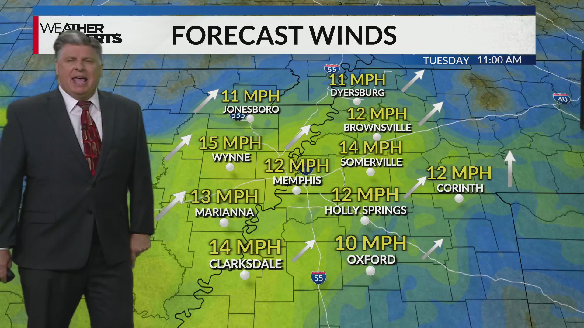 WREG Memphis Weather Monday morning – WREG.com