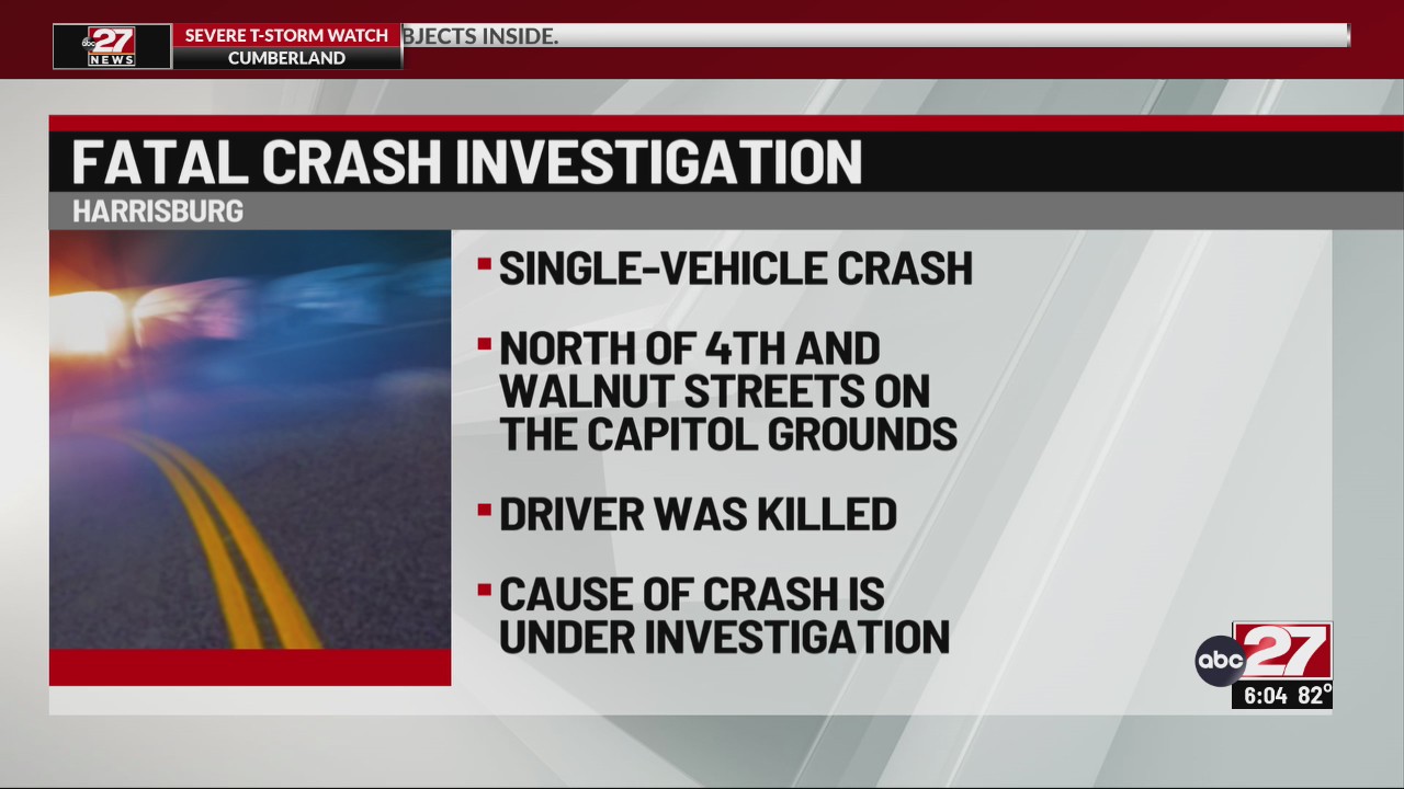 Police investigating fatal crash in Harrisburg – ABC27