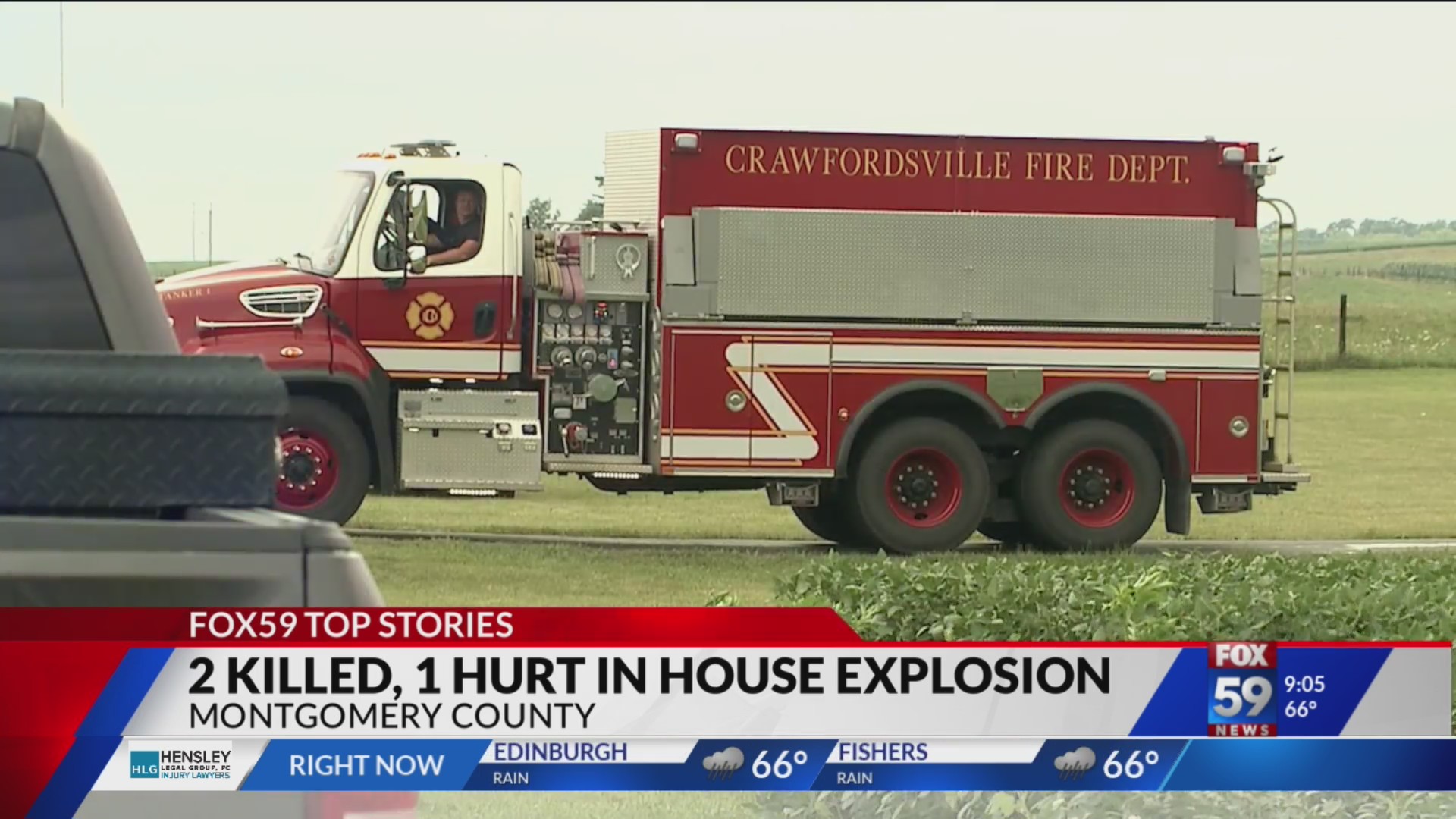 2 killed after explosion in Montgomery County – Fox 59