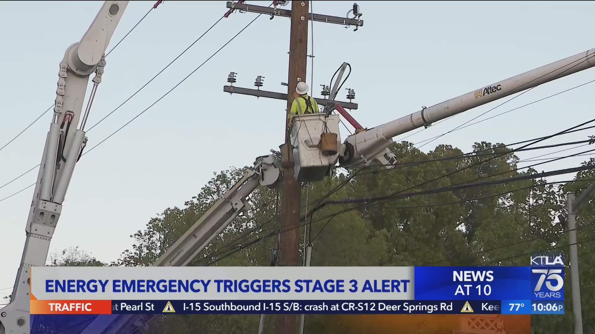 Emergency alert helps California avert blackouts – KTLA