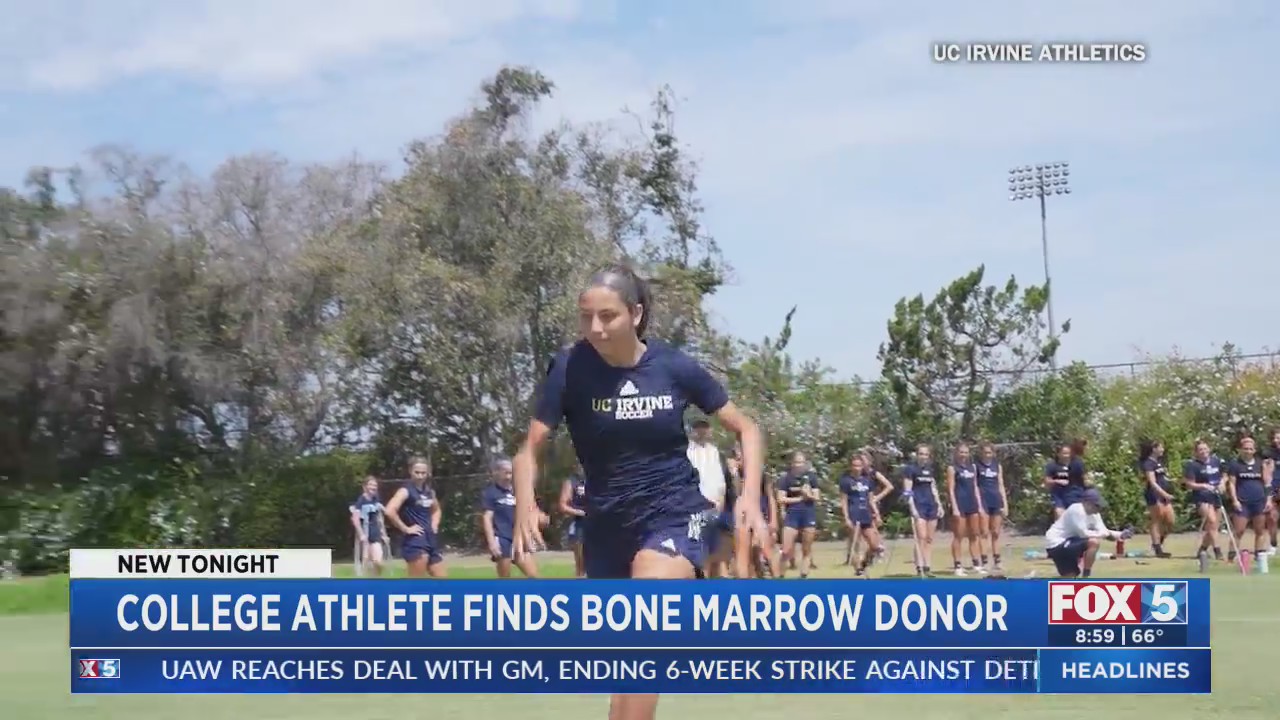 College Athlete Finds Bone Marrow Donor – FOX 5 San Diego & KUSI News