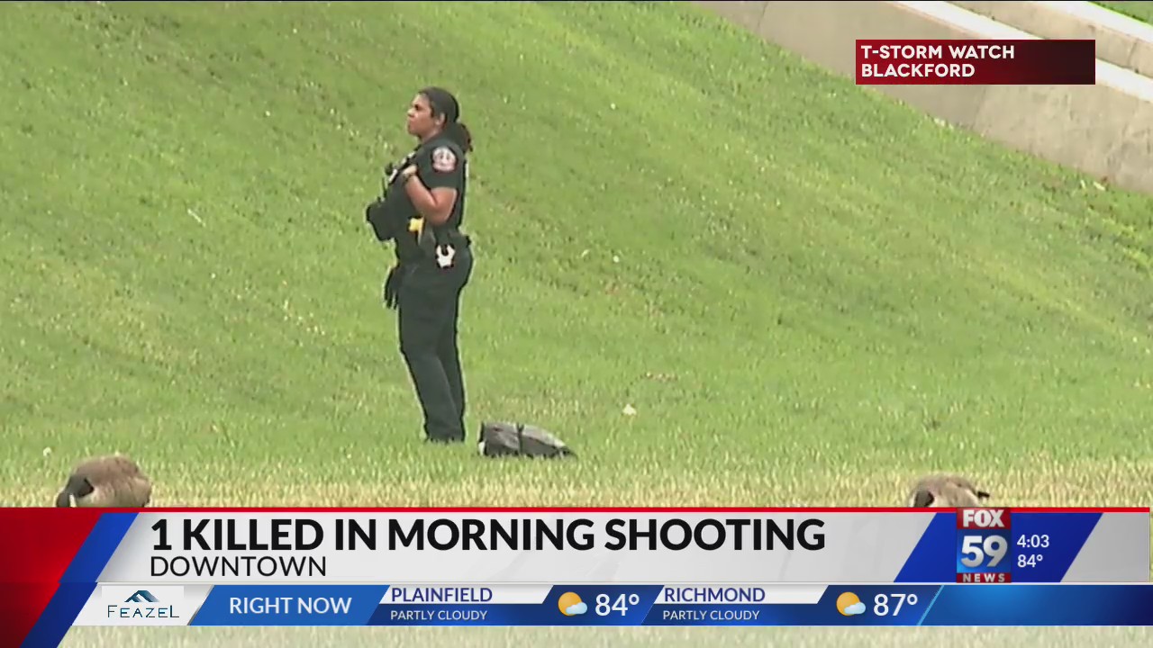 1 killed in morning shooting in downtown Indy – Fox 59