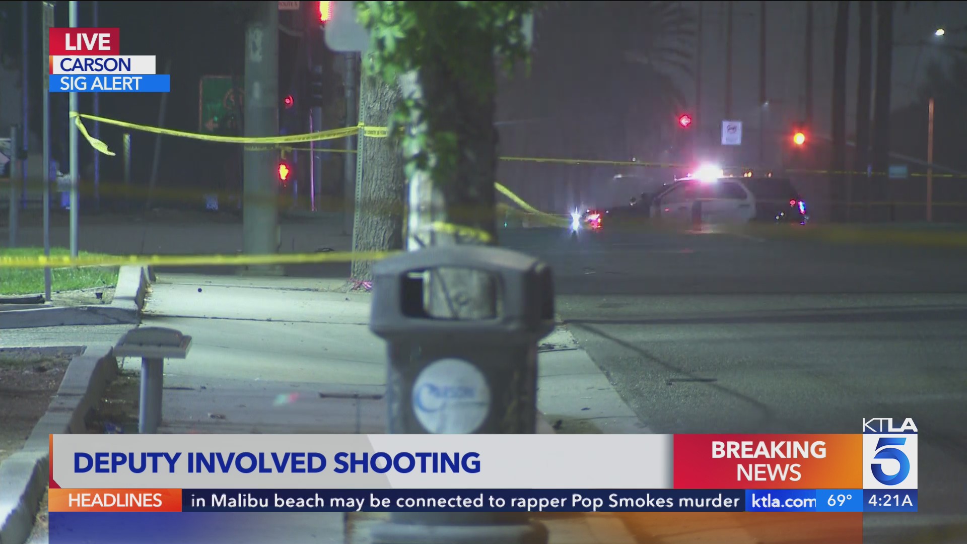 Deputy involved in fatal shooting in Carson area – KTLA