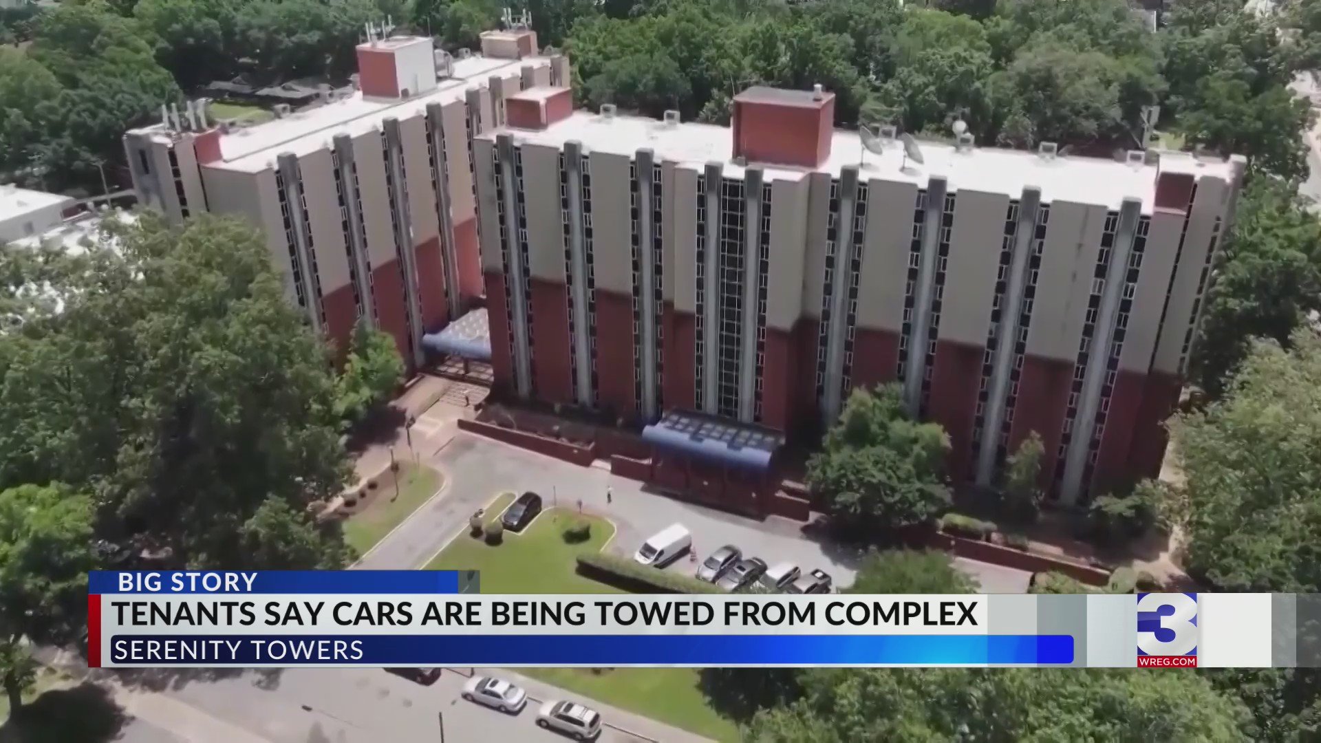 Serenity Tower residents pay hundreds after cars towed – WREG.com
