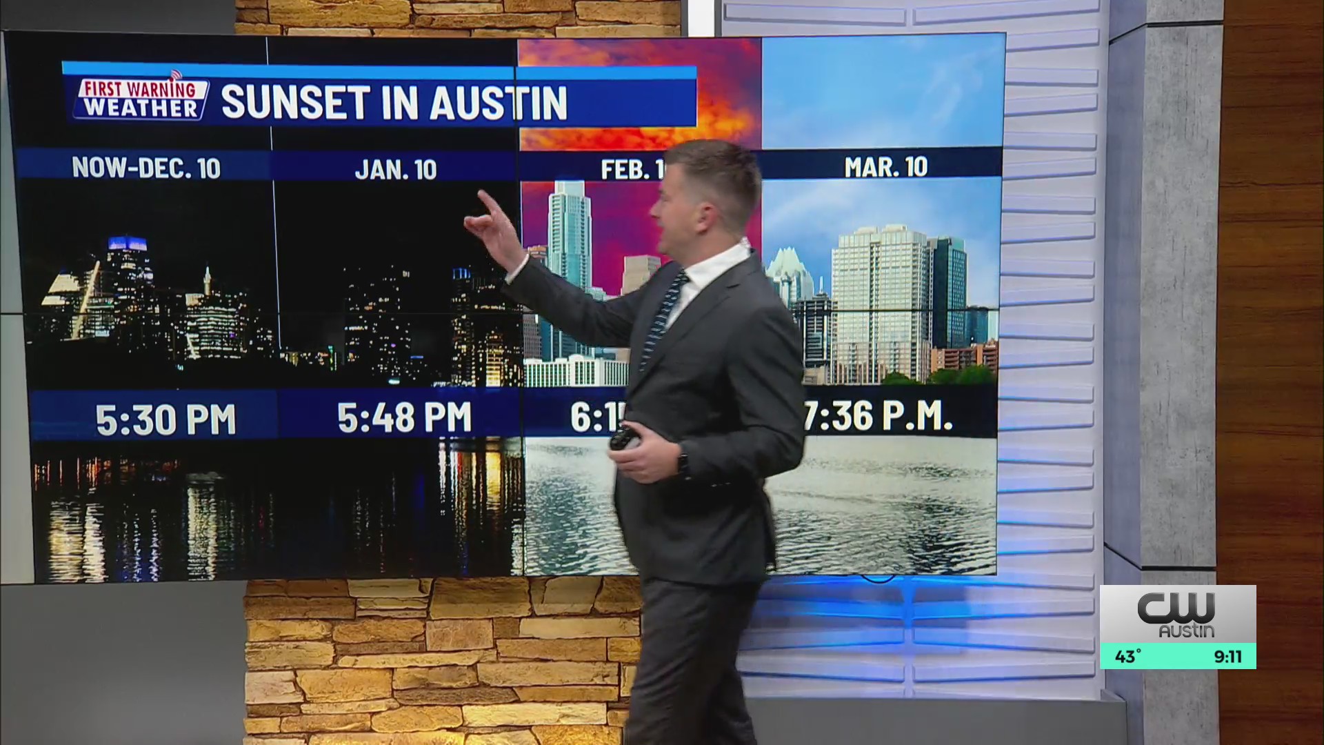 Darkest nights: Austin’s earliest sunset has arrived – KXAN Austin