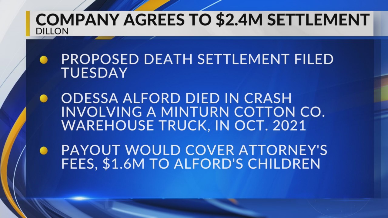 Dillon manufacturer agrees to $2M wrongful death settlement following ...