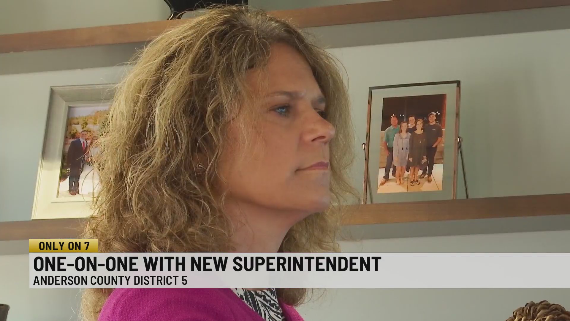 Anderson Co. District Five welcomes its new superintendent – WSPA 7NEWS