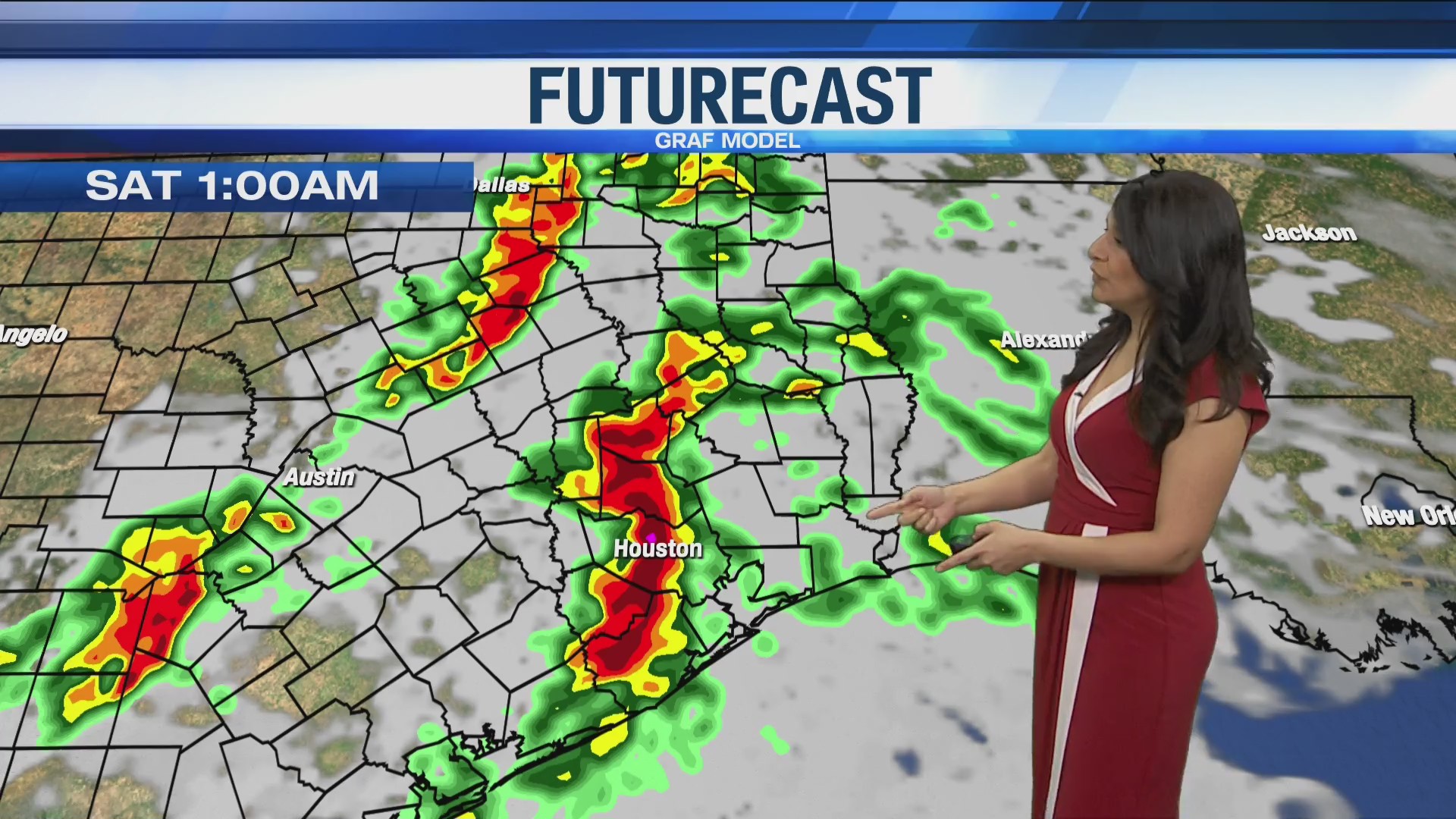 Showers, thunderstorms on their way overnight – CW39 Houston