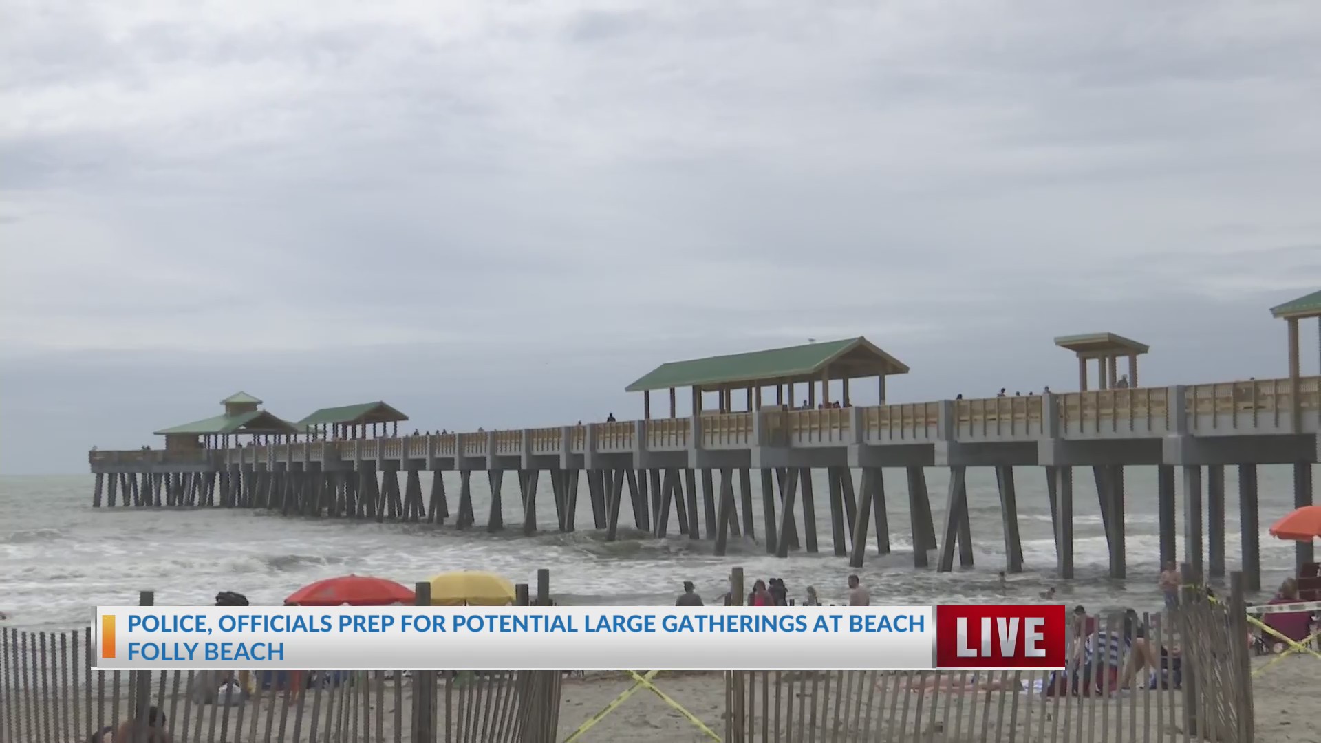 Police monitoring Folly Beach for rumored large gathering – WCBD News 2