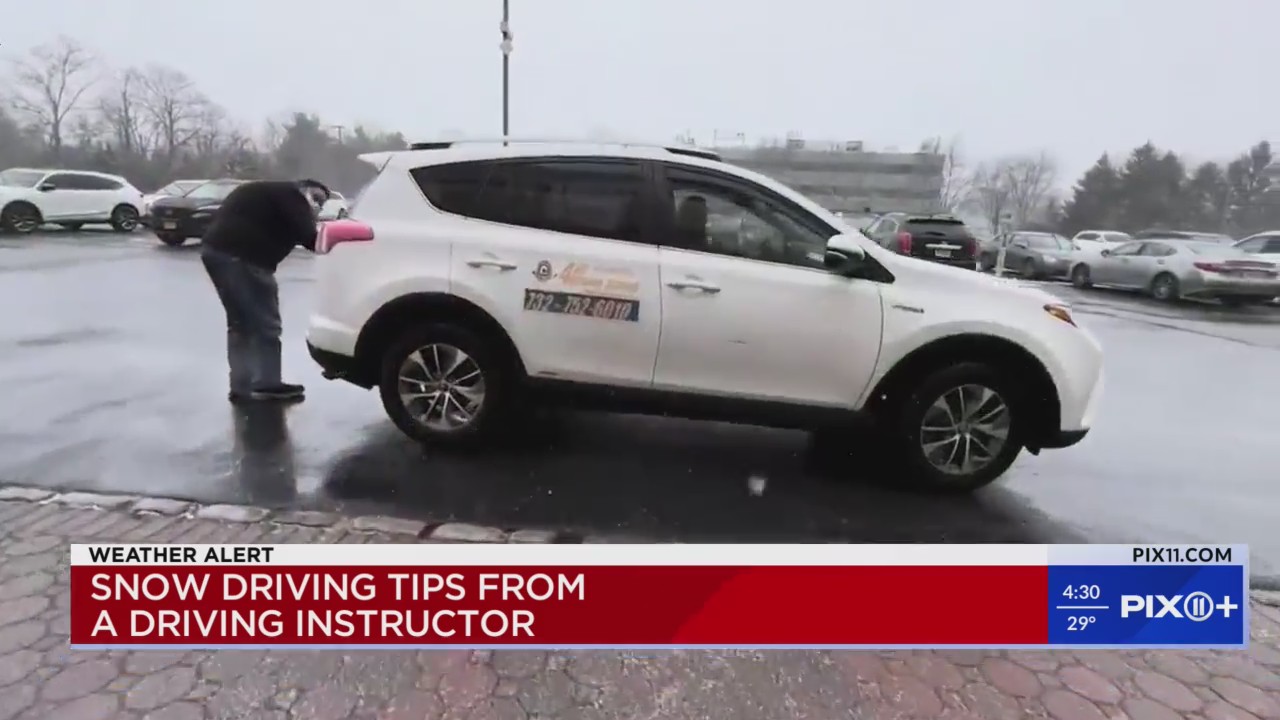 New Jersey driving instructor offers tips for driving safely in snow ...