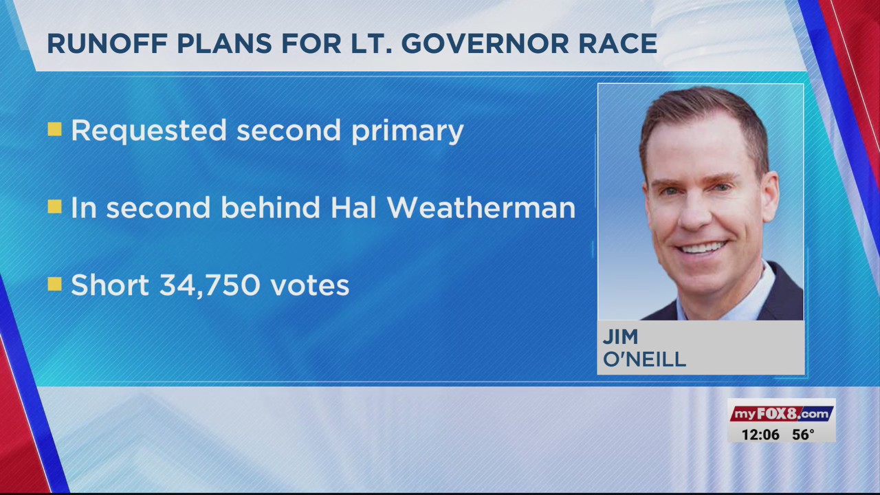 Jim O’Neill requests second primary against top vote-getter Hal ...