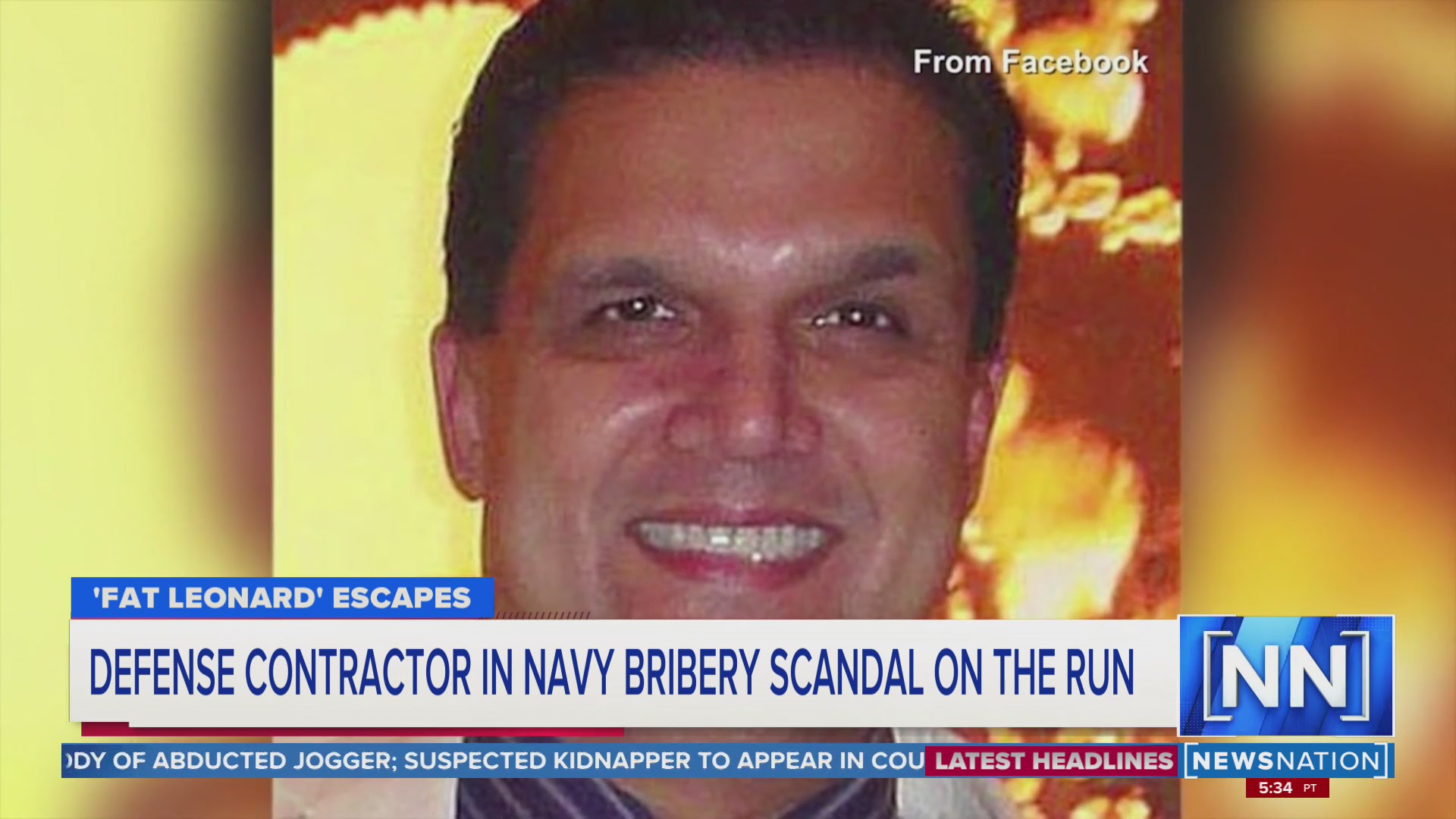 ‘Fat Leonard’ escapes: Defense contractor in Navy bribery scandal on ...