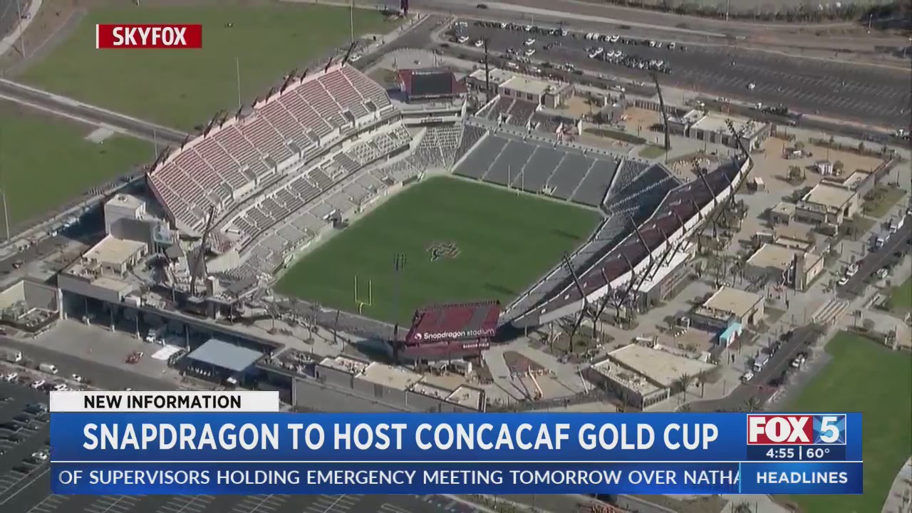 Snapdragon To Host Concacaf Gold Cup – FOX 5 San Diego & KUSI News