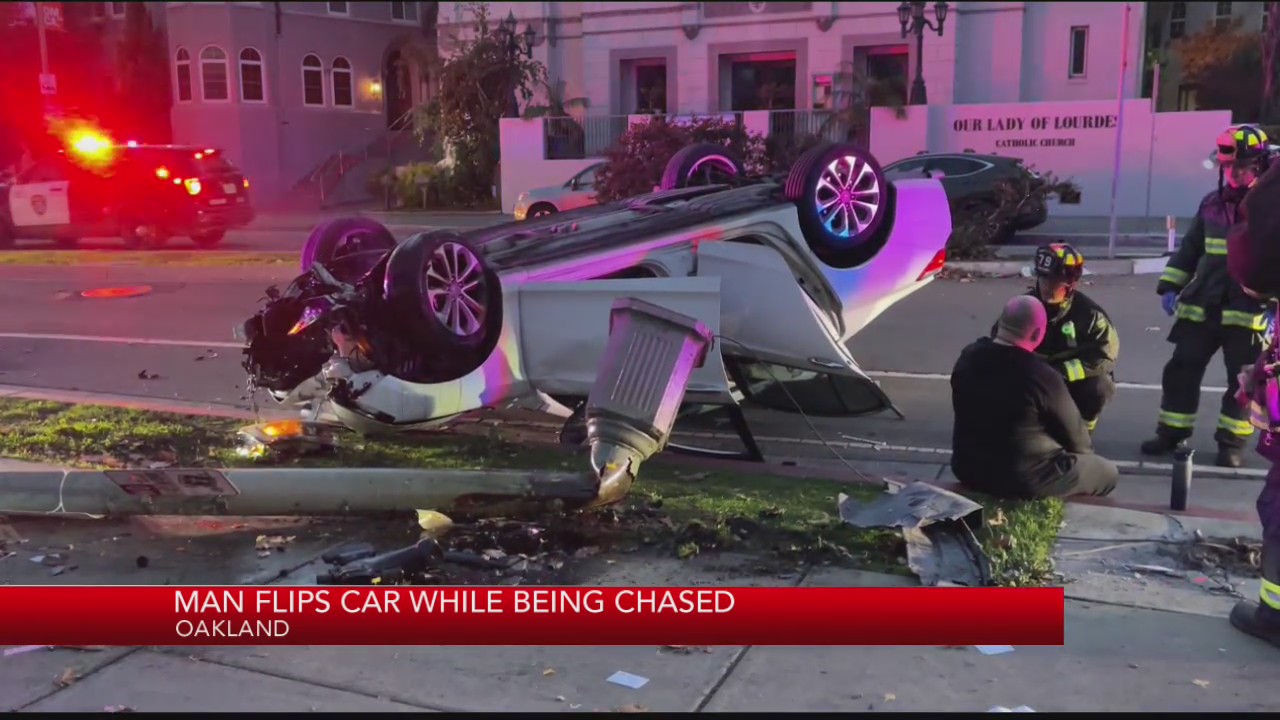 Oakland robbers chase, ram victim’s car at Lake Merritt – KRON4
