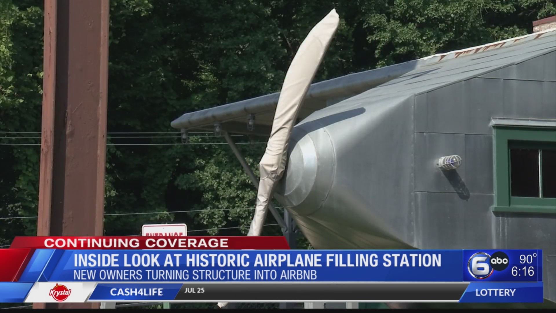 Take an inside look the Historic Airplane Filling Station – WATE 6 On ...
