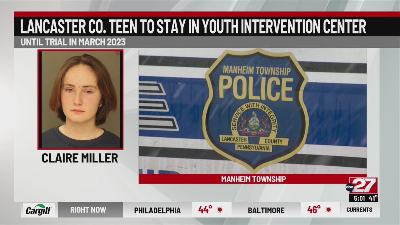 Lancaster County teen to remain in intervention center until murder ...