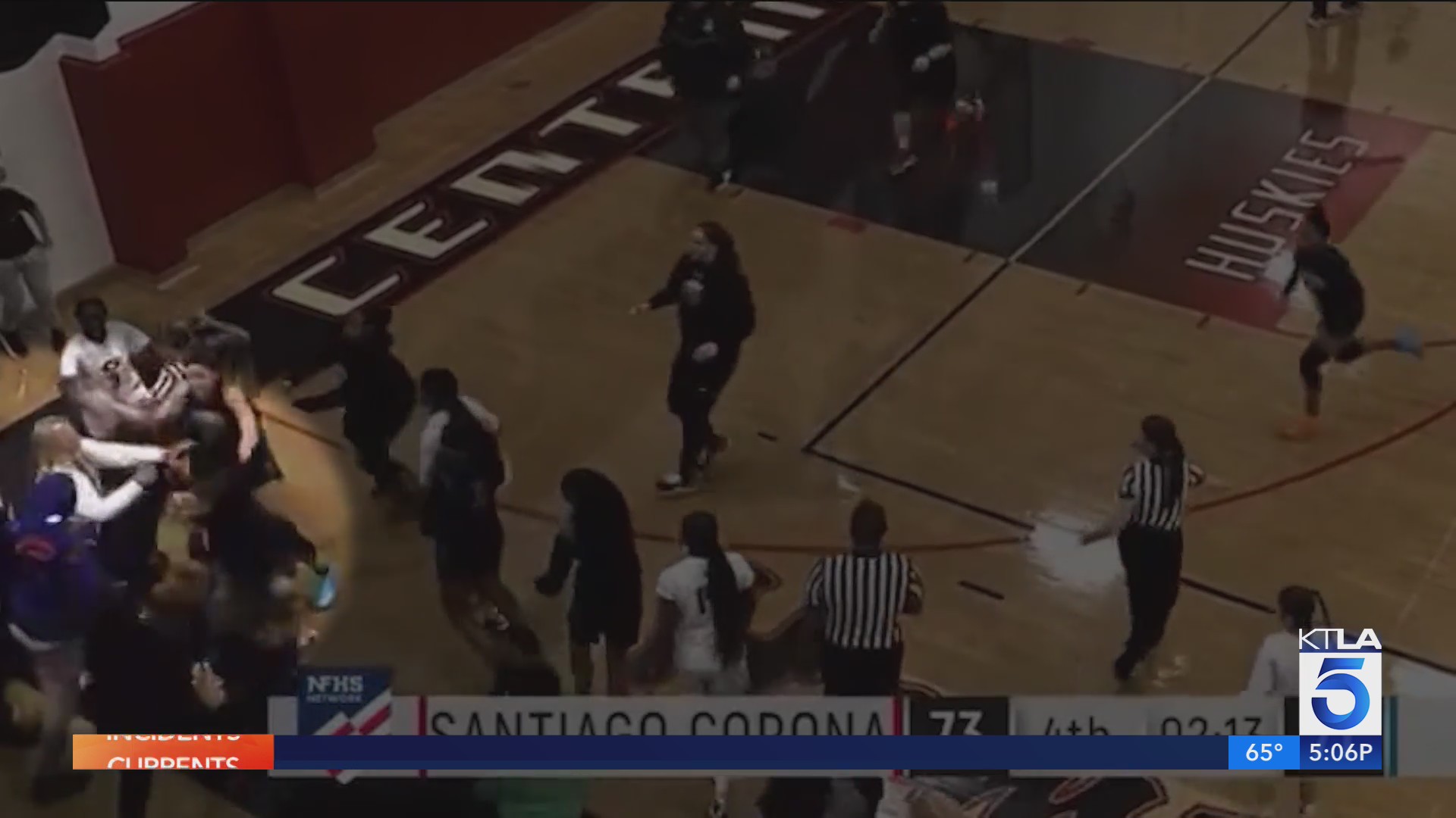 Armed parent threatens students at Corona basketball game – KTLA