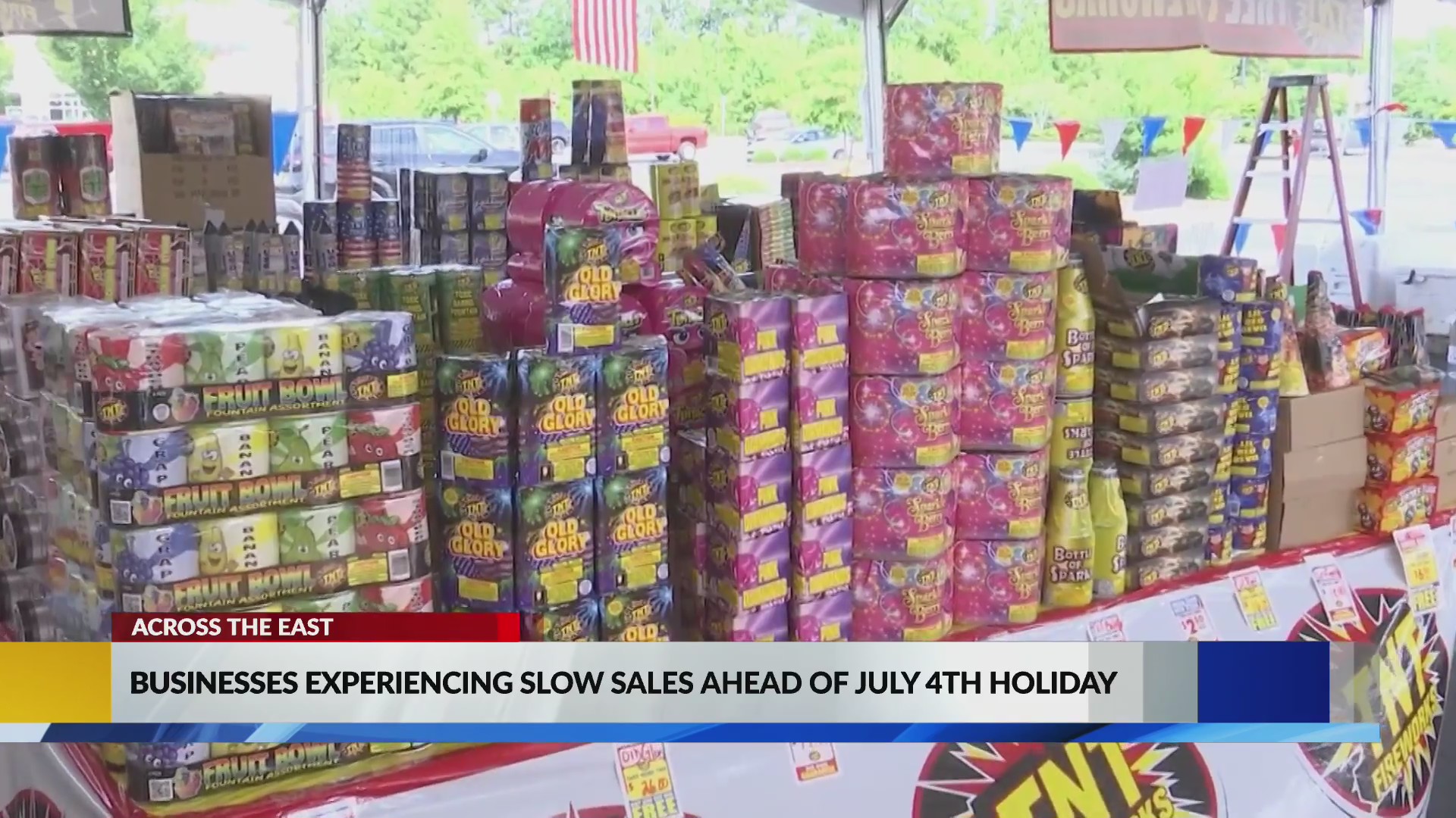 Inflation and shortages affecting firework sales in ENC – WNCT