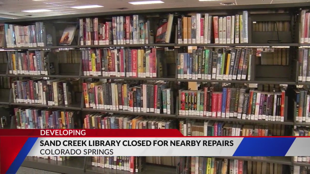 Sand Creek Library closing for several weeks – FOX21 News Colorado