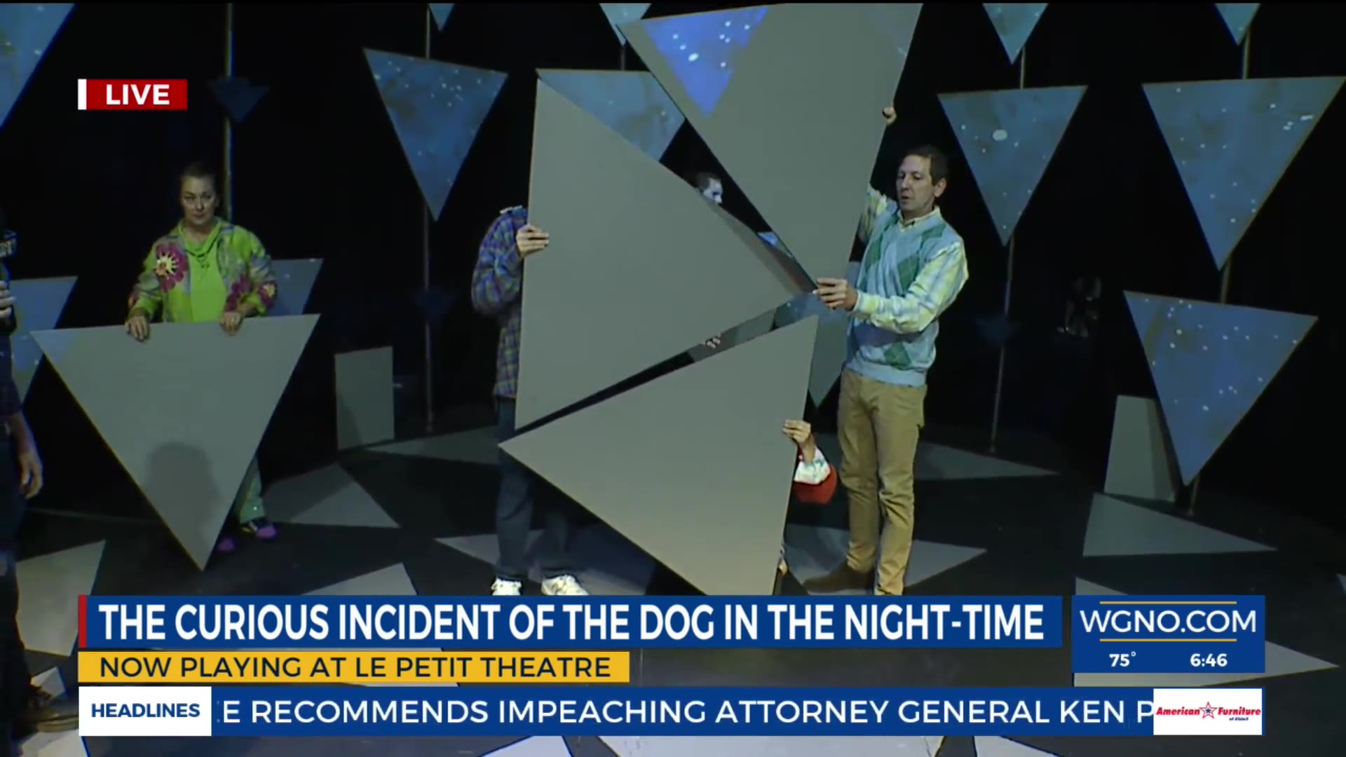 The Curious Incident of the Dog in the Night-Time – WGNO